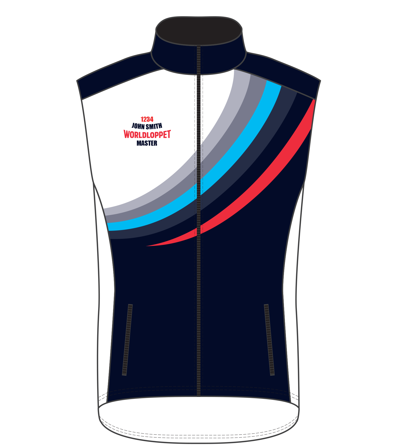 Master ski vest - Worldloppet