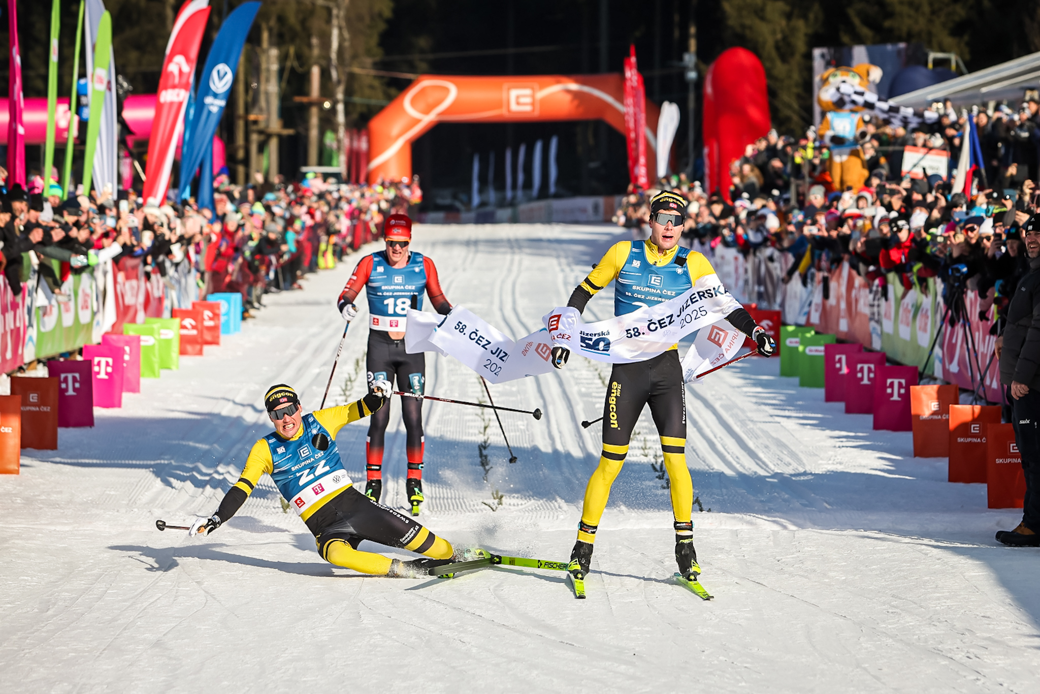 Bruvoll and Alnæs win Jizerska 50 2025 - Worldloppet