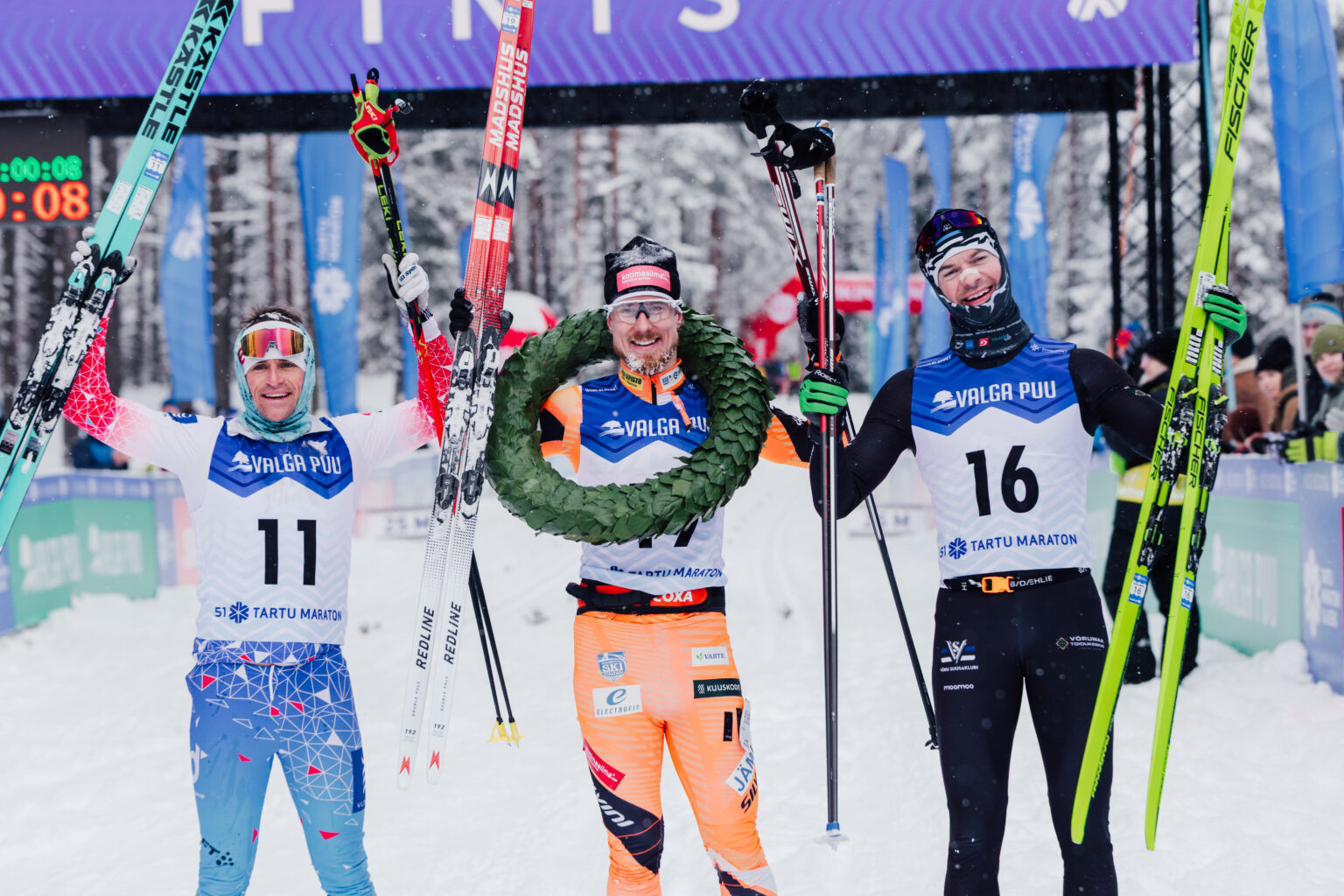Lepistö & Tuul win a snowy Tartu Maraton 2025 - Worldloppet