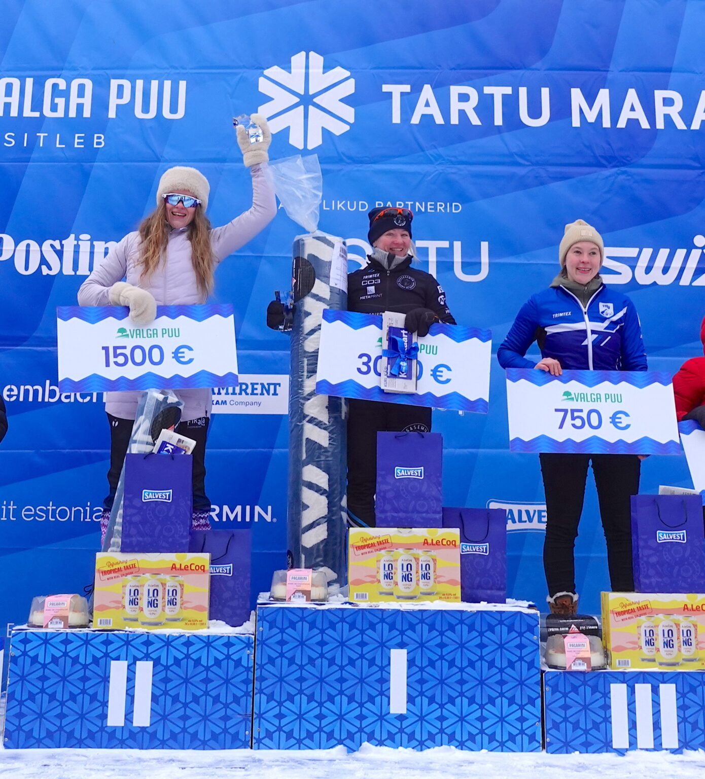 Christopher Kalev and Tatjana Mannima win Tartu Maraton 2026 - Worldloppet